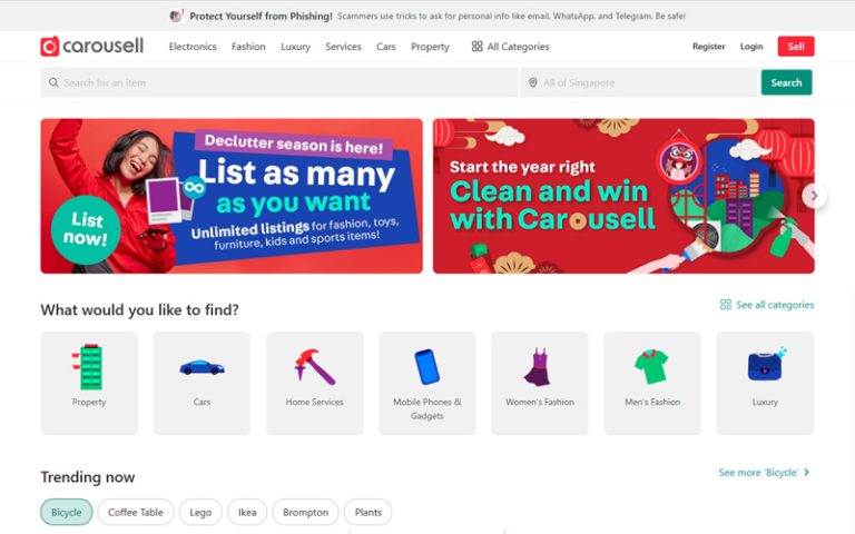Dịch vụ mua hộ hàng Carousell Singapore về Việt Nam uy tín